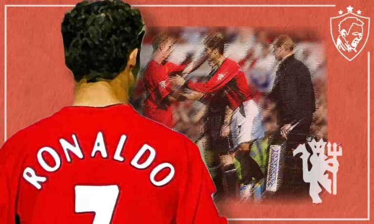 💥 Cristiano Ronaldo's Explosive First Debut for Manchester United v ...