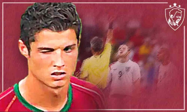 The Innocent Truth Behind Cristiano Ronaldo's 'Wink' at Euro 2004 ...